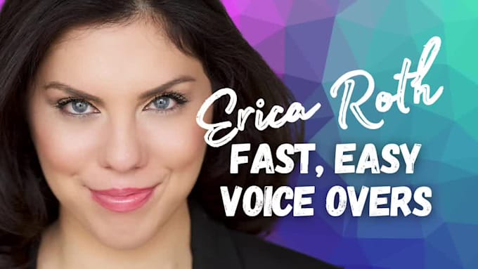 Record professional american female voice over artist english female ...