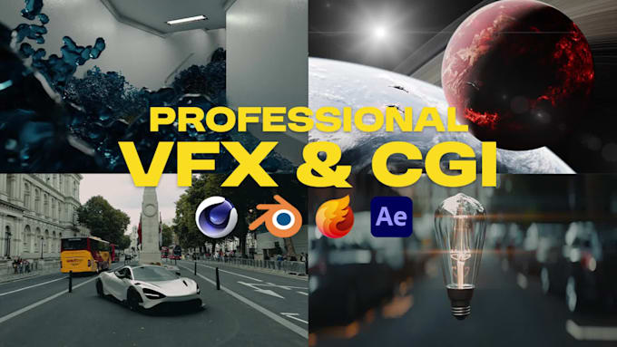 Do a professional cgi and visual effects by Mehdinoorani | Fiverr