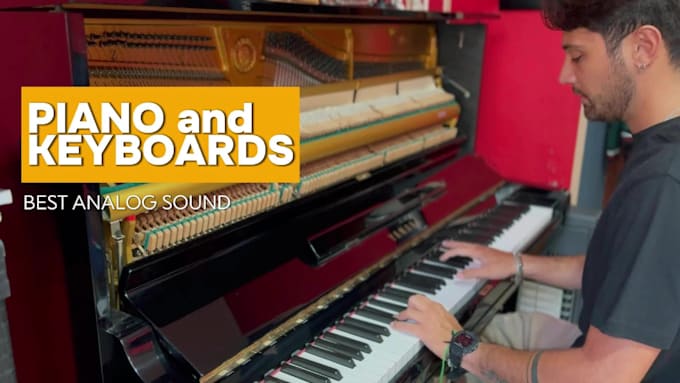 Be your piano player recording acoustic piano, keyboards by Josh ...