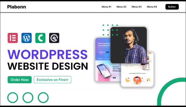 Create a stunning wordpress website with elementor by Shahriaraplabon | Fiverr