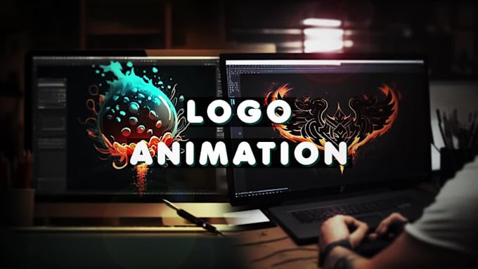 Make a minimalist custom 2d intro outro animated logo by ...