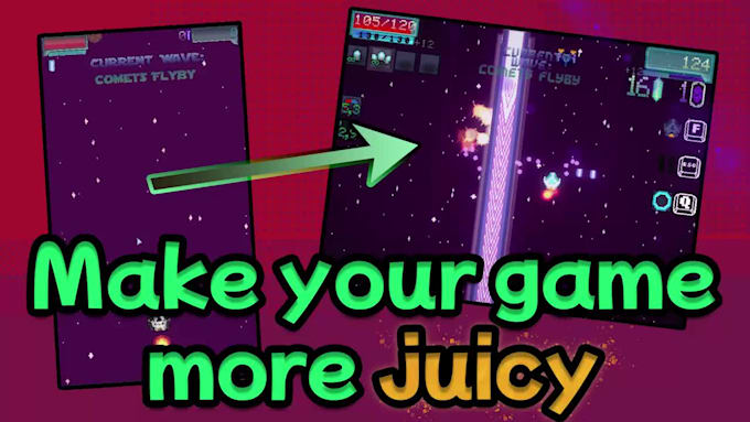 Make your unity game more juicy and satisfying by Hypergamesdev | Fiverr