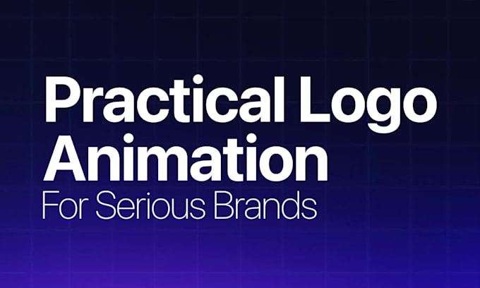 Create a cheap logo animation for your brand by Byrafaell | Fiverr