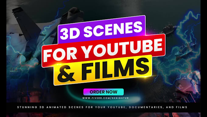 Create fern style 3d animated scenes for youtube, and documentaries by ...