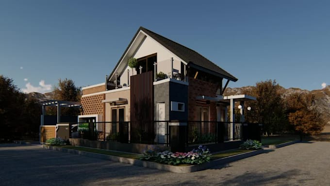 Make 3d animation walkthrough and architectural rendering by Axisstudio | Fiverr