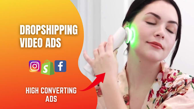 Create Tiktok Facebook Video Ads For Dropshipping Products By