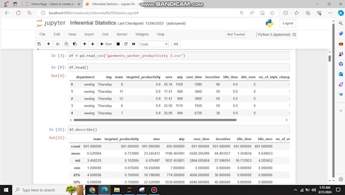 Be your data analyst and do visualization using python by ...
