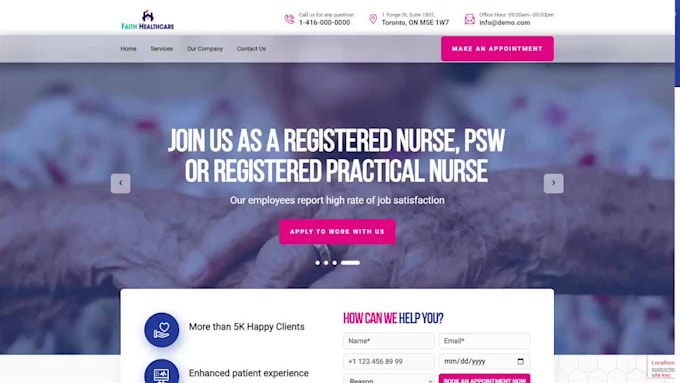 Create an elegant website using html, css and php by Rivoxsolutions | Fiverr