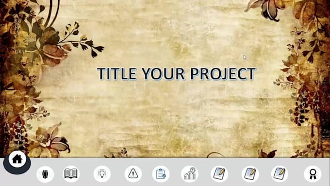 Design a simple powerpoint template by Patrickgeovani | Fiverr