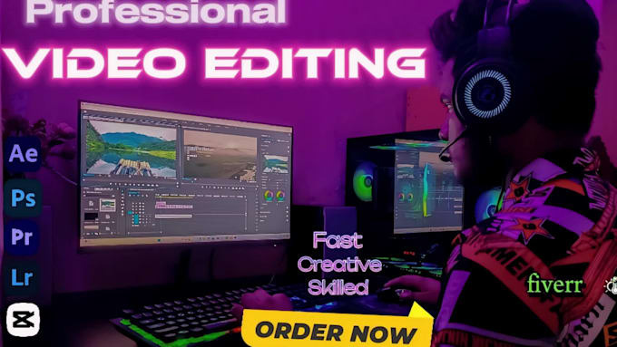 Do professional video ediing for youube, facebook video edit by ...