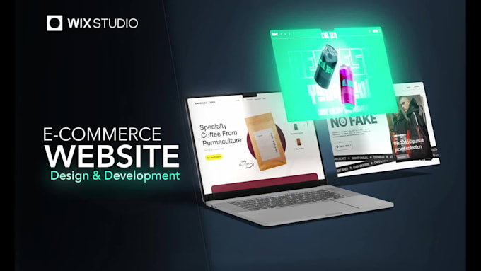 Design an interactive wix ecommerce website, wix store, wix shop by ...