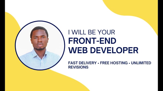 Be your professional front end web developer by Ejembi_emmanuel | Fiverr