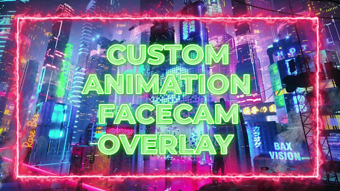 Custom animation facecam overlay by Alex_show | Fiverr