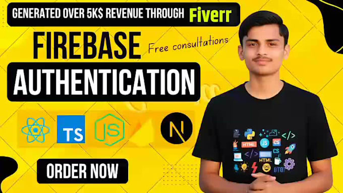 Integrate firebase authentication setup firestore in your react nextjs project by Chamanchouhan7 ...