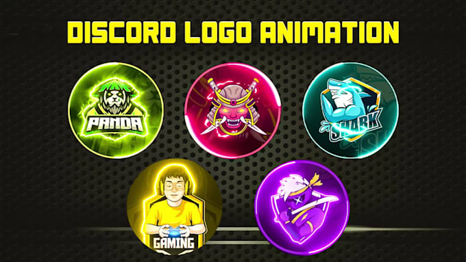Design animated discord logo animation, pfp, icon, banner and animated ...