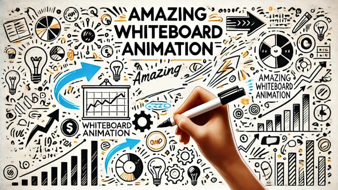 Create a 2d whiteboard animation explainer doodle video by Asfandiq90 | Fiverr