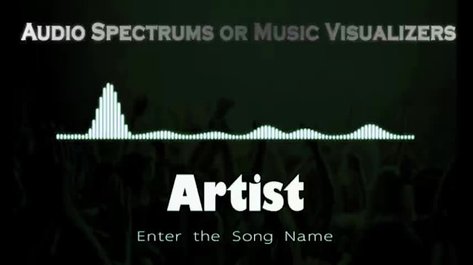 Create unique music visualizer or audio spectrum by Dinukaherath | Fiverr