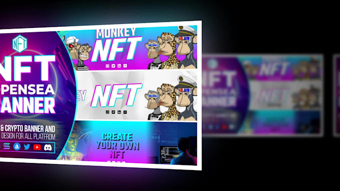 Design nft banner, crypto banner, twitter and opensea header by ...