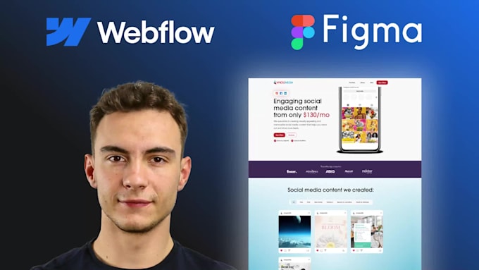 Design and develop premium webflow website by Markusflok | Fiverr
