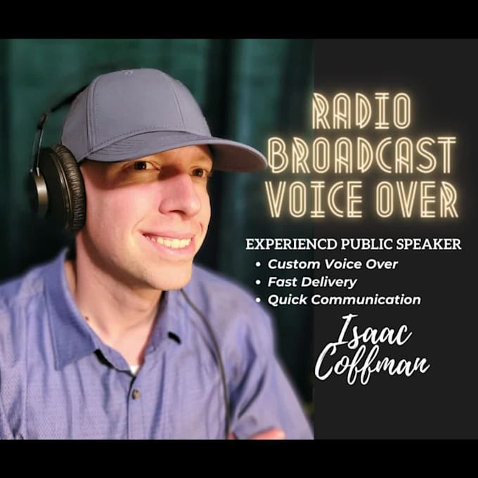 Record american male voice radio ad by Isaaccoffman | Fiverr