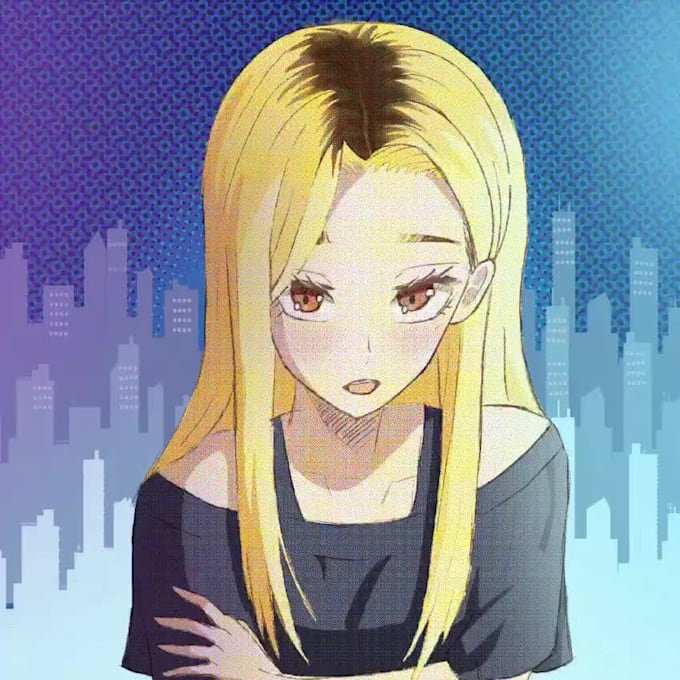 Draw a close up face of an anime waifu by Coolaway22 | Fiverr