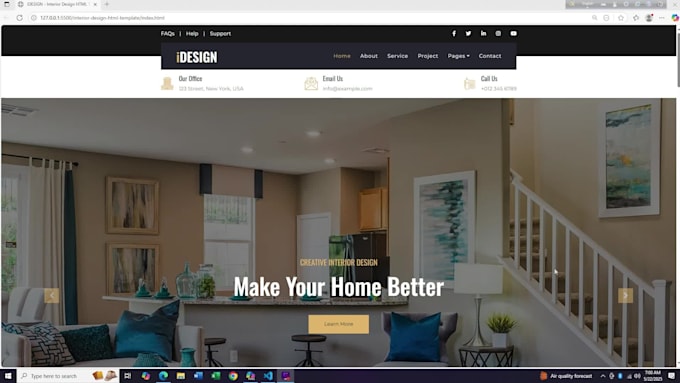 Creat a professional and responsive static website for your business by Mdshahin_alom99 | Fiverr