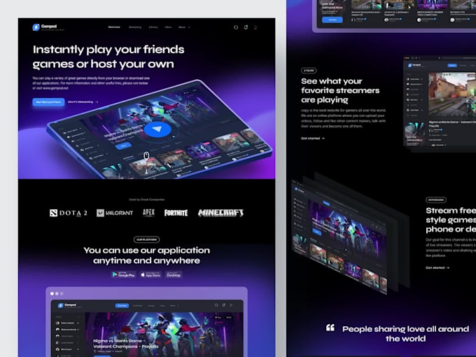 Design amazing ui ux website and app by Adityadeodesign | Fiverr
