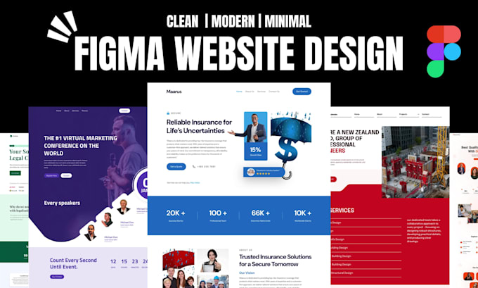 Design a high converting figma website, ui ux and mobile responsive design by Hasitha_maruko ...