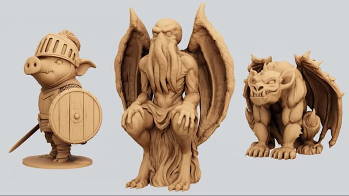 Create high quality 3d models for 3d printing, games by Kevinlad09 | Fiverr