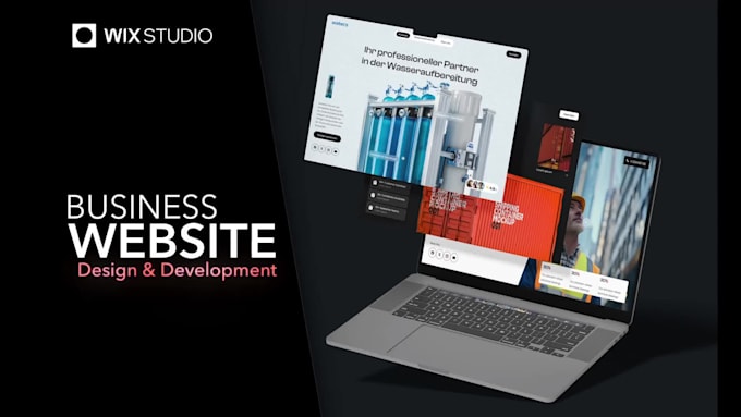 Web design, redesign and develop a modern business website for your ...