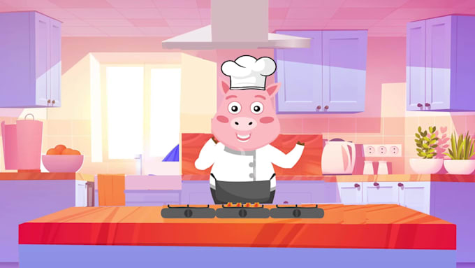 Create 2d animation narrative kids stories by Orobakhan | Fiverr