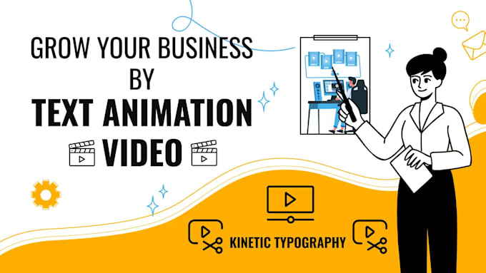 Do create minimalist kinetic typography, text animation video by Shakilahmed85 | Fiverr