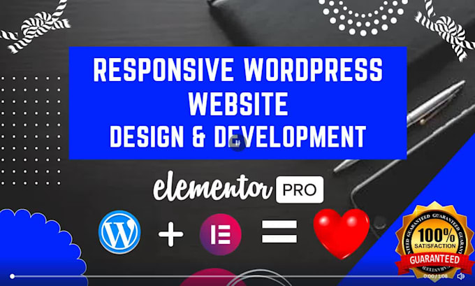 Create clean and modern responsive wordpress website design by Developerashraf | Fiverr