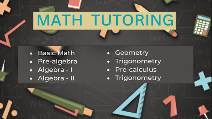 Be your online math and science tutor for all grades by Iamkalai | Fiverr