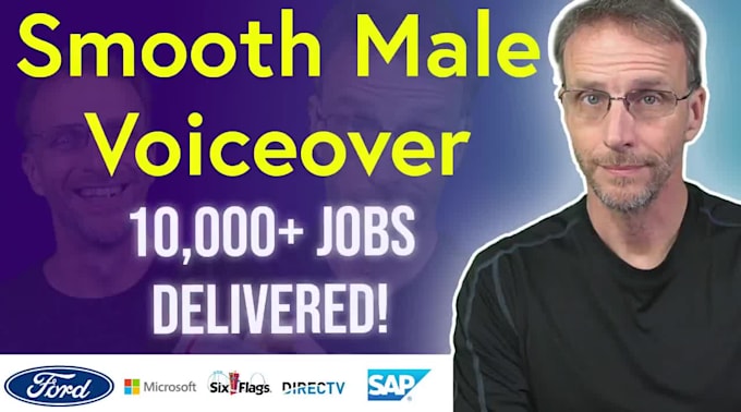 Provide a smooth north american male voice over by Boundless | Fiverr