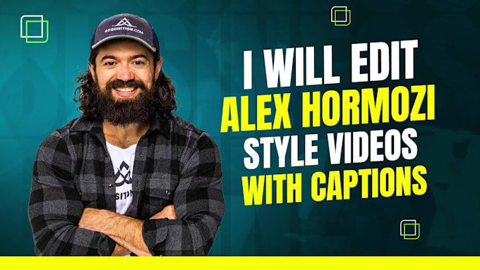 Do alex hormozi style reels, shorts and tiktok video editing by Azizkhan_17 | Fiverr