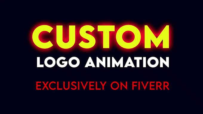 Create simple custom logo animation by Assuredones | Fiverr
