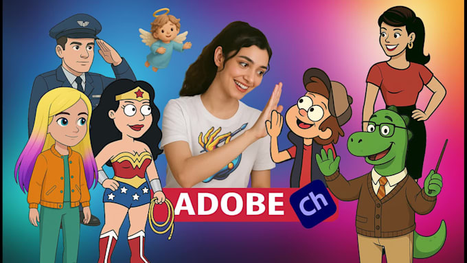 Do adobe character animator puppet rig by Animora360 | Fiverr