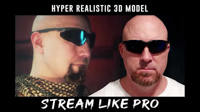 Design your 3d model for live streaming or vtubing and intro videos by ...