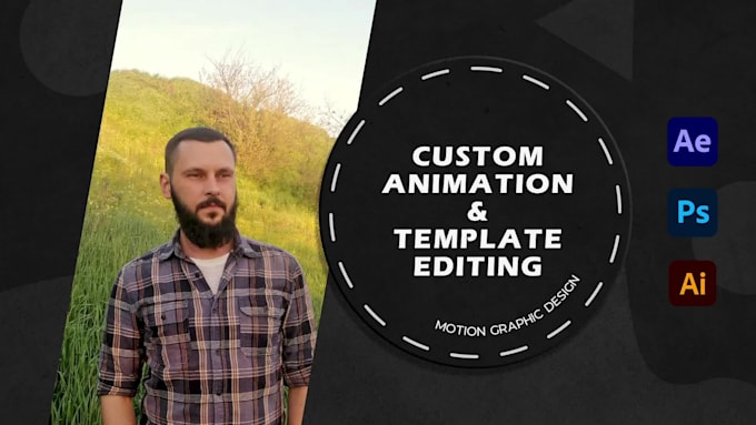 Make a custom animation or edit after effects template by Wydees | Fiverr
