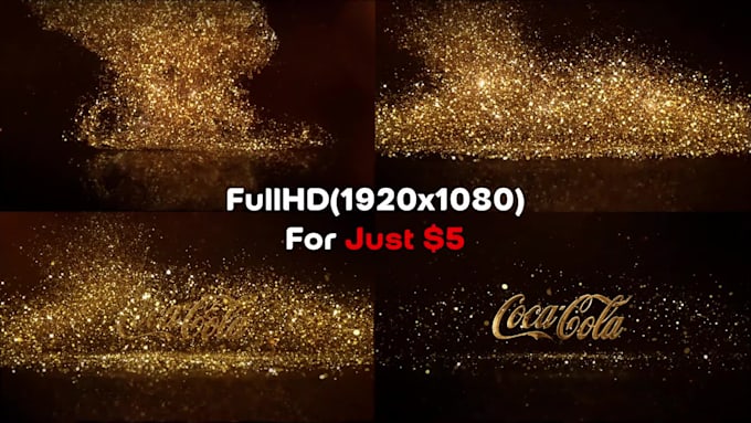 Make this amazing luxury gold video intro logo animation by Ndhananjaya | Fiverr