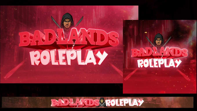 Do animated rp logo, banner for discord or fivem server, loading screen ...