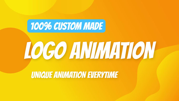 Create a unique custom logo animation or intro by Tusharrajput000 | Fiverr