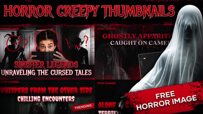 Design mystery thumbnails for your channel by Anggardian | Fiverr