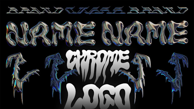 Convert your logo into 3d chrome animation by Pizdesing | Fiverr