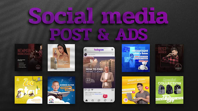 Create static or animated social media ads design by Dmitry_desae | Fiverr