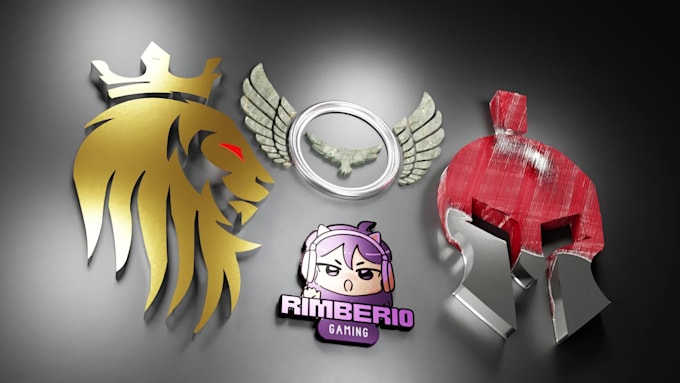 Convert your 2d logo to 3d with stl file for printing by Loudex22 | Fiverr