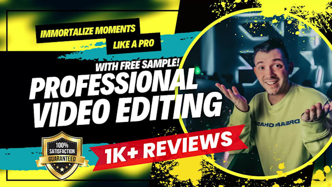 Do professional video editing within 24 hours by Noman_27 | Fiverr