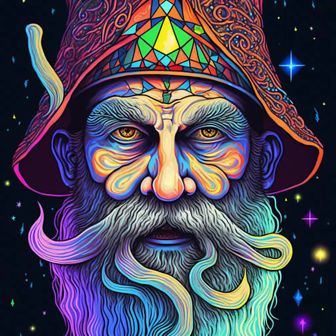 Create psychedelic,trippy art using midjourney ai by Saqib_k_aks | Fiverr