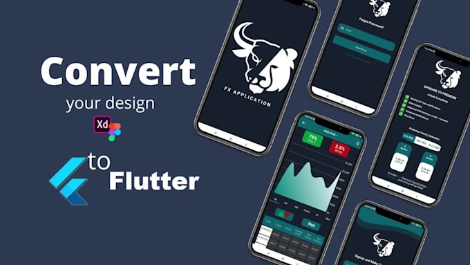 Convert Xd Figma To Responsive Flutter Mobile App By Siliconravens Fiverr